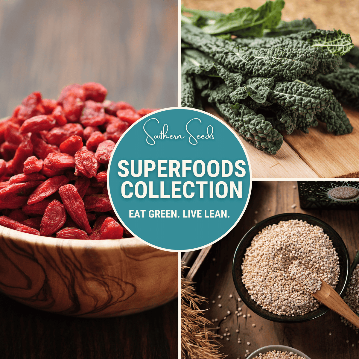 Superfoods Seed Collection - 7 Heirloom Varieties - Seed Therapy ...